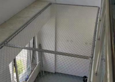 China Stainless Steel Rope Mesh 7*19 Ferrule Cable Mesh for Zoo Netting for sale