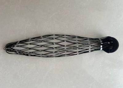 China Stainless Steel Wire Rope Mesh with 25mm*25mm Mesh Size PVC Coated and Knotted Connecting Way for Security Applications for sale