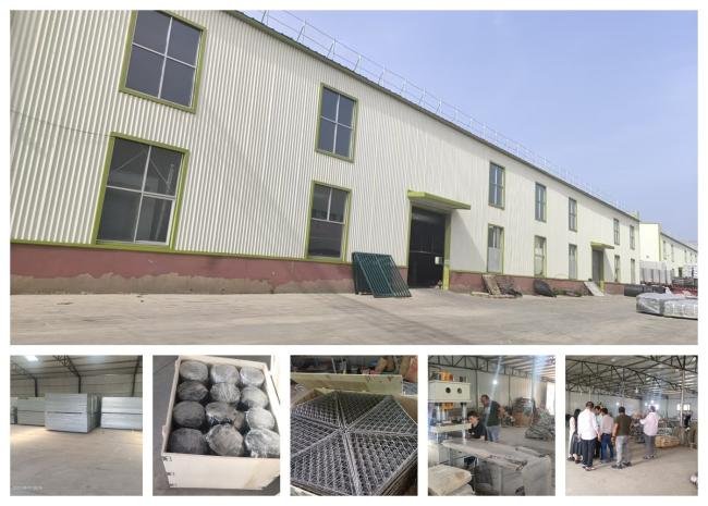 Wire rope mesh installation detail