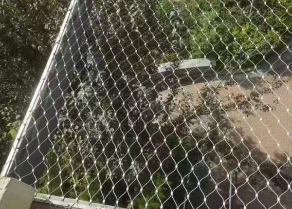 Quality 3.0mm Wire Balustrade Mesh 50*50mm Stainless Steel Wire Rope Mesh for sale