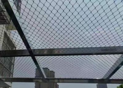 China Stainless Steel Rope Mesh For Water Pollution Control Mesh Soft Fall Protection Mesh for sale