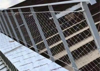 China SS304 Rope Mesh High Security Anti Cut Net For Balcony And Landscape Protection for sale