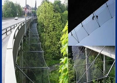 China Strong Stainless Steel Wire Rope Mesh Heavy Duty Protection For Construction Site for sale