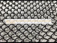 black  1.5mm Decorative Wire Mesh 20*20mm Decorative Mesh For Cabinets
