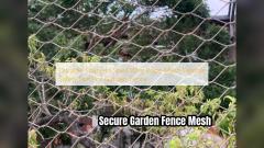 Durable Stainless Steel Wire Mesh Garden Fence