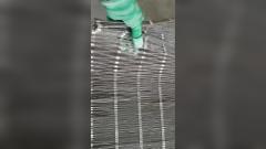 AISI304 Wire Rope Netting Custom Mesh Hole Size