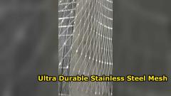 High Tensile AISI 316 Stainless Steel Wire Rope Mesh