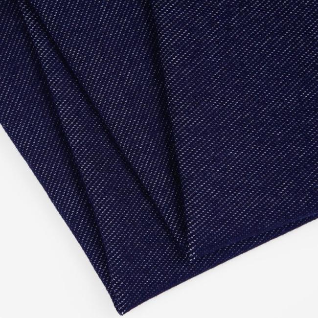 Rayon Polyester Elastic Knitted Denim Fabric