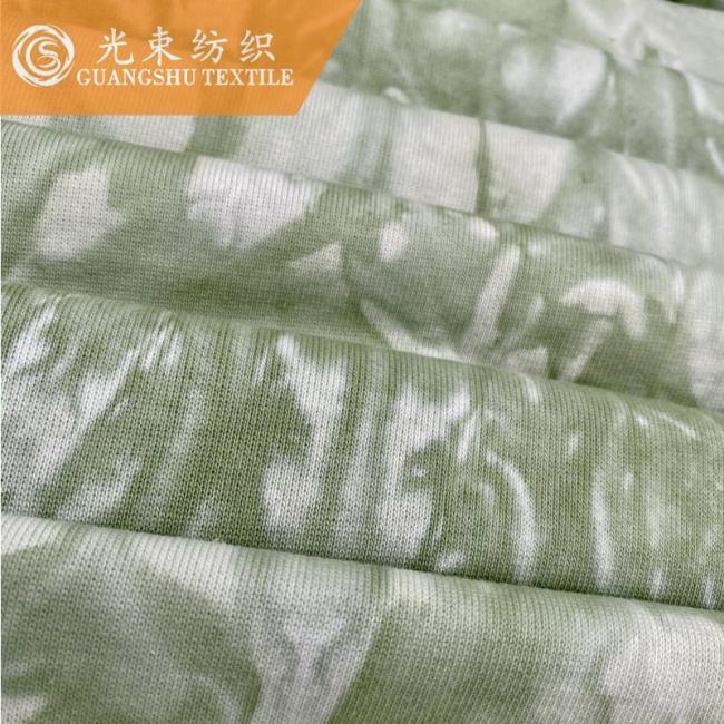 320GSM 100%Cotton Tie Printing Terry Fabric