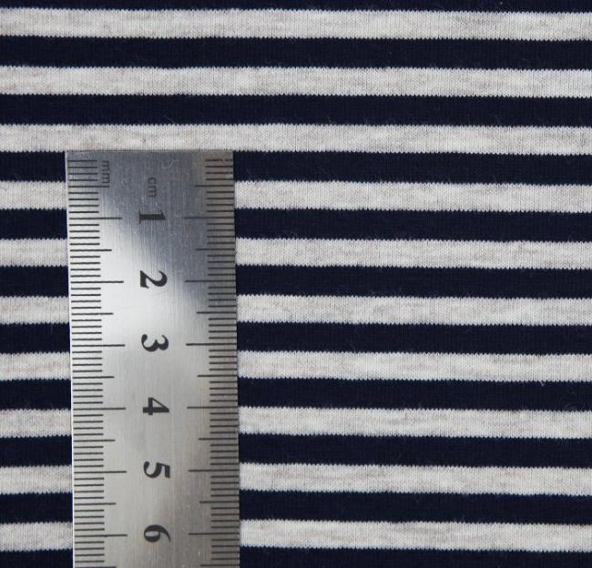 Rayon Spandex Stripes Knitted Jersey Fabric