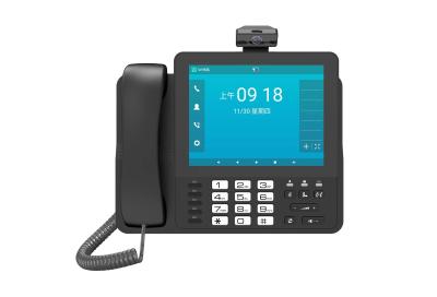 China VOIP Video PHONE With Large LCD Touch Screen Video Conference for sale