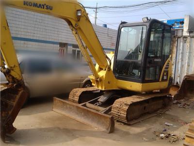 China secondhand original komatsu PC56-7 Excavator/ digger for sale