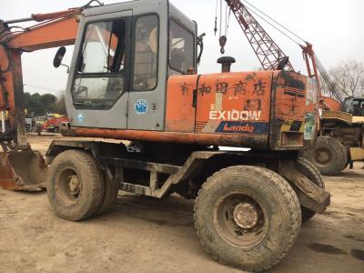 China japan hitachi ex100wd-1 wheel excavator for sale