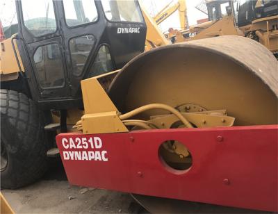 China Used Dynapac CA251D Compactor With Sheepfoot/ Dynapac 12ton Road Roller For Sale for sale