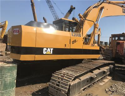 China Secondhand excavator japan  E200B Excavator With Good Condition/ Original CAT 200B Japan Excavator for sale
