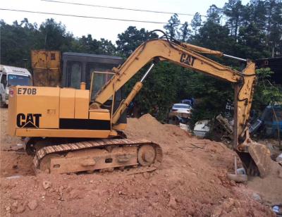 China caterpillar e70b used small hydraulic excavator caterpillar e70b used crawler excavator for sale for sale