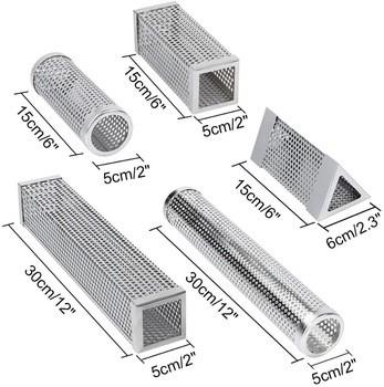 Cina Generatore d'argento a 6 pollici a 12 pollici del fumo del BARBECUE di acciaio inossidabile 304 in vendita