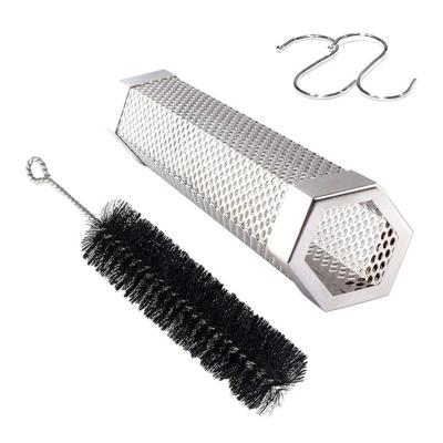 Cina Metropolitana calda del fumatore della pallina del generatore SUS304 Diy del fumo del BARBECUE della griglia di 2.7mm in vendita