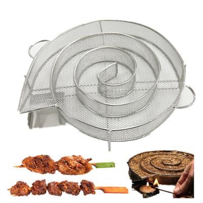 Cina canestro freddo Tray Grill della pallina del generatore del fumo del BARBECUE 156g 5cm in vendita