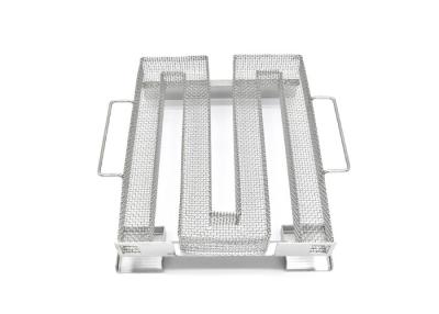 Cina Cottura del fumatore Tray Moker Wood Chip Tray del barbecue dello strumento 4.5cm in vendita