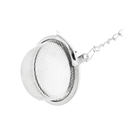 China bola de chá de aço inoxidável Infuser de 90mm à venda