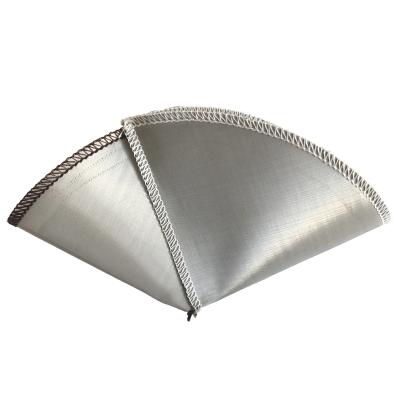 Cina L'acciaio inossidabile Mesh Coffee Filter Paperless Foldable dei CF 09 riutilizzabile versa più in vendita