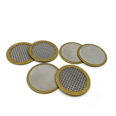 China Eingewickelte 15mm Mesh Filter Plain Dutch Twill-Webart Runden-201ss zu verkaufen