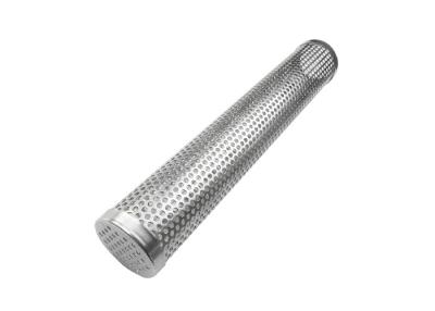 Cina 30cm una metropolitana perforata di 201 304 Mesh Oem Stainless Steel Smoker in vendita