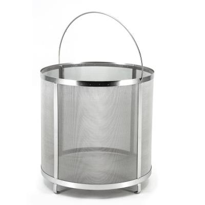 China fabricação de cerveja de aço inoxidável de 290mm Mesh Filter Baskets Strainer Beer à venda