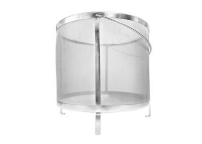 China 29*31cm planície de 304 categorias tecem Mesh Basket Brewing inoxidável à venda