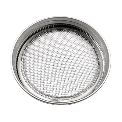 China Sementes que peneiram brotando as tampas do frasco, 86mm Mason Jar Strainer Lid à venda