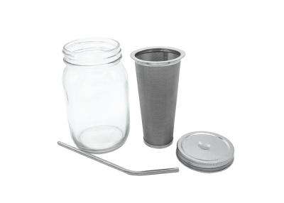 Cina I 300 micron cilindrico Mason Jar Cold Brew Filter hanno personalizzato il supporto in vendita