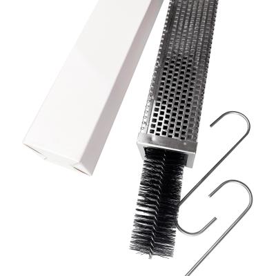 Cina Metropolitana fredda del generatore del fumo del BARBECUE 0.8mm di spessore della pallina del generatore di legno all'aperto del fumo in vendita