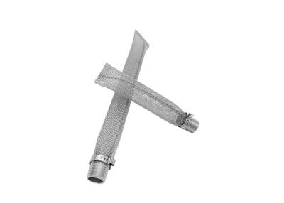 China Nahrungsmittelgrad 16 Zoll-Edelstahl-Filterrohr gesponnene Masche 0.21mm zu verkaufen