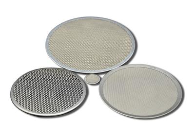 China Alambre holandés modificado para requisitos particulares Mesh Filter Disc de la armadura de tela cruzada SS304 en venta
