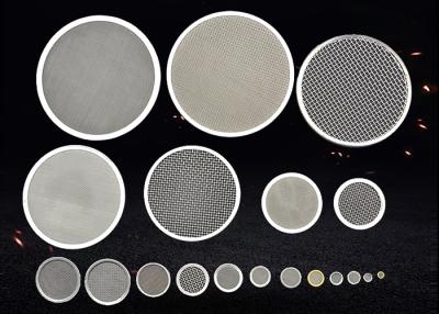 China Alambre holandés modificado para requisitos particulares Mesh Filter Disc de la armadura de tela cruzada SS304 en venta