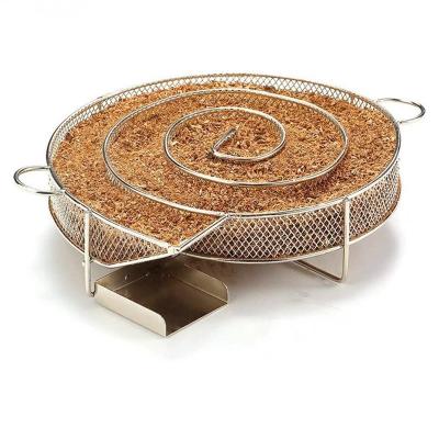 Cina Generatore del fumo del barbecue di Salmon Meat Burn Stainless Steel 21x18x5cm in vendita