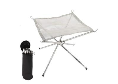 Cina fuoco Pit Outdoor Bbq Fire Stove di acciaio inossidabile del portatile di 42cm x di 42cm in vendita