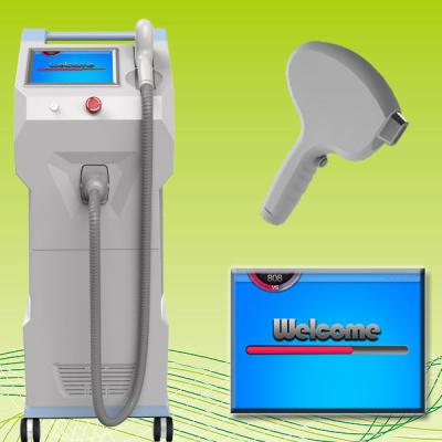 China Painess And Permanent 10 Watts Laser Diode 808nm Diode Laser Hair Removal Machine for sale