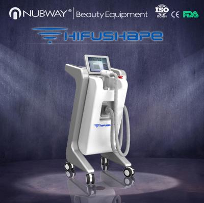 China 2015 new design vertical HIFUSHAPE slimming machine high intensity focused ultrasound hifu for sale