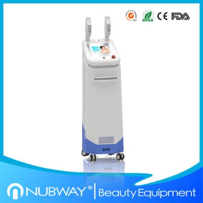 China Latest SHR Hair Removal Machine for Permanent Hair Removal / Skin Rejuvenation for sale