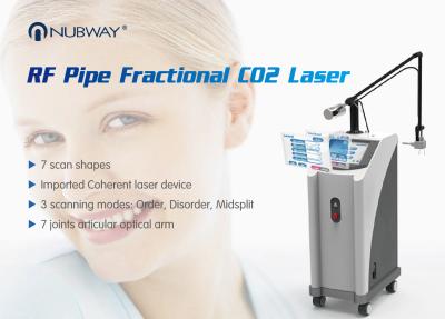China metal tube Fractional CO2 Laser Machine for scar removal for sale