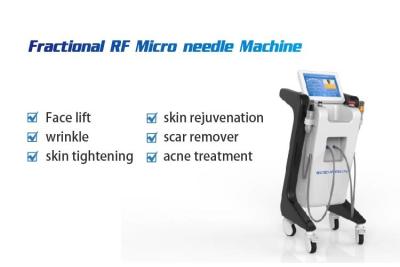 China Fractional RF micro needle machine for skin tightening and scar removal for sale