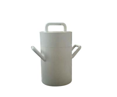 China Mobile Double Lock Radioactive Source Lead Shielded Container Easy To Transport for sale