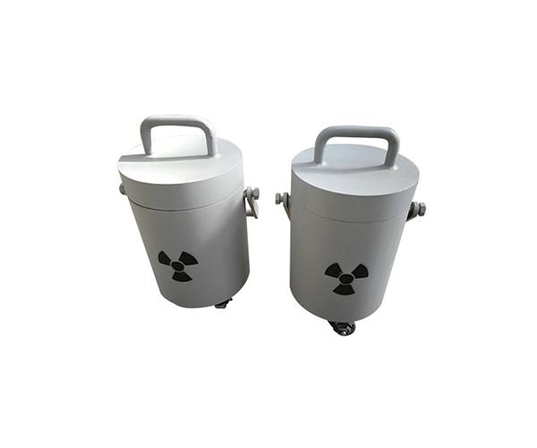 Mobile Shields Lead X Ray Protection Trolley Container for Radioactive Materials