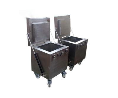 China Nuclear and Medical Waste Box Radioactive Source Storage Lead Shielded Box for sale