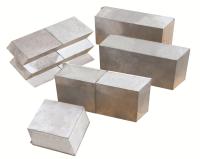 China Dovetail Grooves Rectangular Lead Shielding Bricks Interlocking for sale