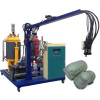 China Self Cleaning Filter Knee Pad Isocyanate Pu Casting Machine for sale