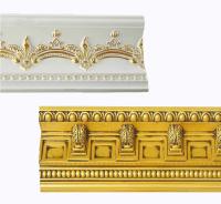 China Decorative Cornices Fireproof Polyurethane Molded Products for sale