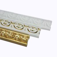 China Decorative Cornices Fireproof Polyurethane Molded Products for sale